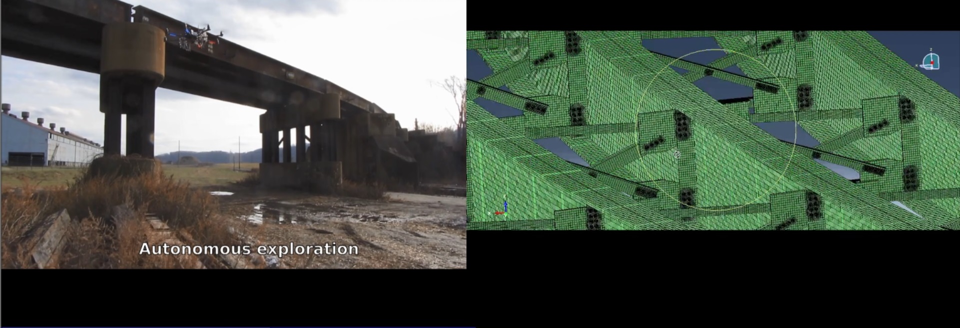 Rapid Automated Damage Detection with Autonomous Robots